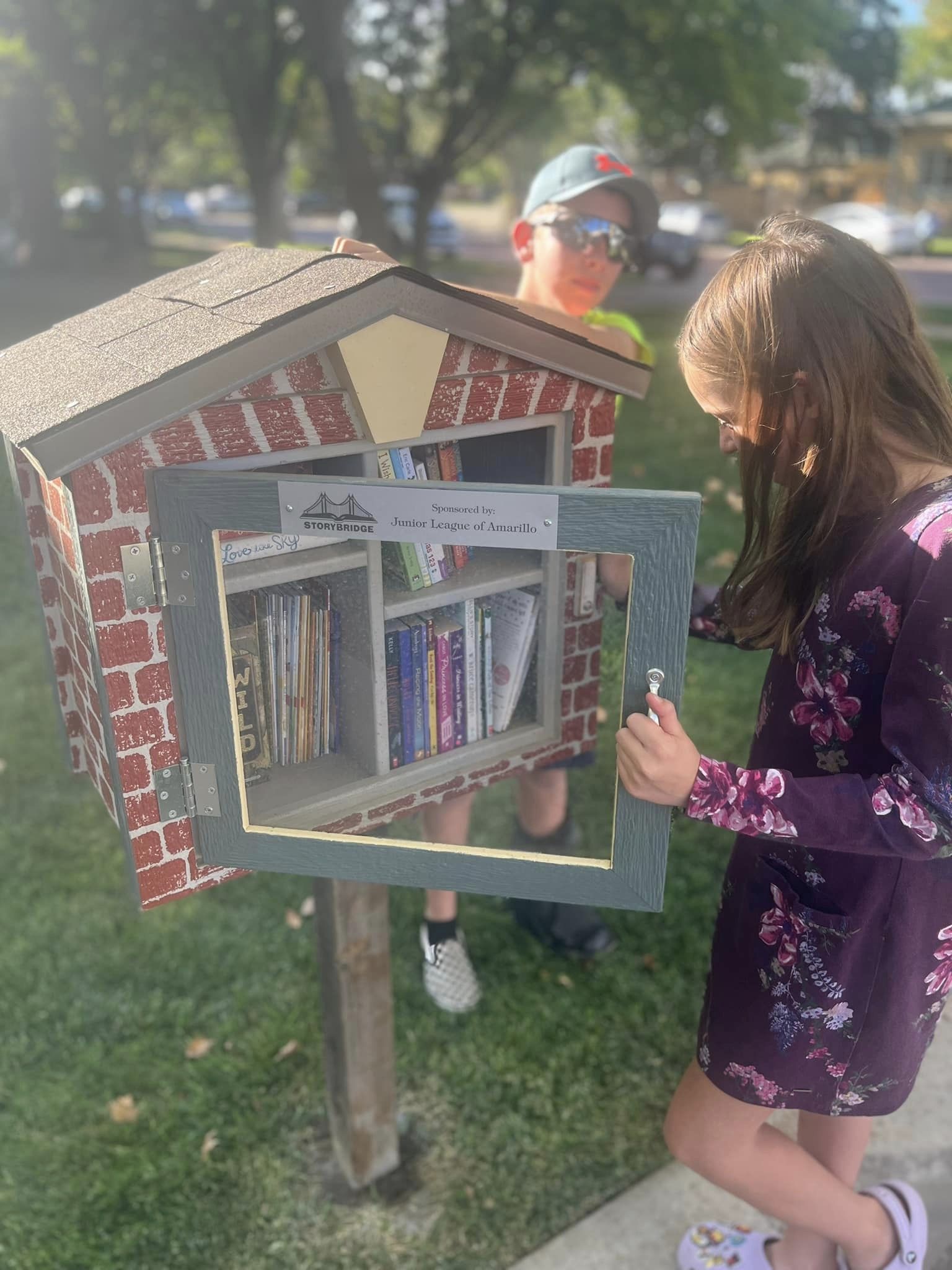 Little League Library Unveiled – The Junior League of Amarillo